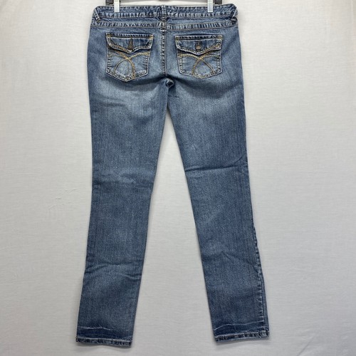Reign by Deb Women Blue Jeans low rise meduiem was size 13 | eBay