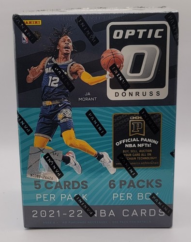 2021-2022 Panini Donruss Optic Fanatics NBA Basketball Blaster Box ...