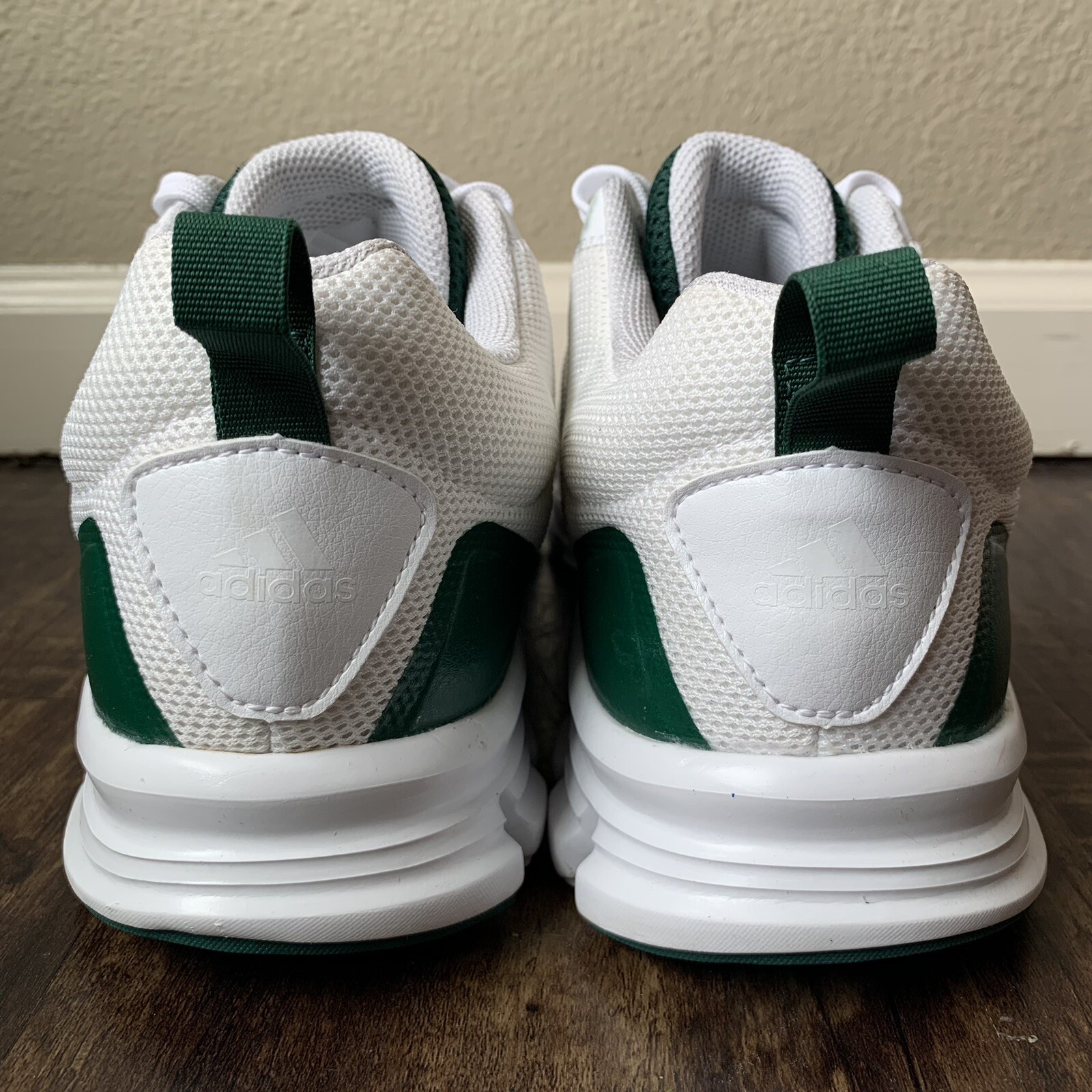 Adidas Speed Trainer 5 Dark Green/White Shoes - Size … - Gem