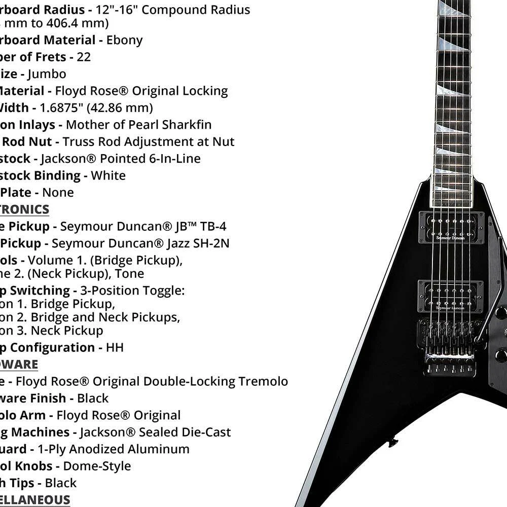 Jackson Guitars Randy Rhoads