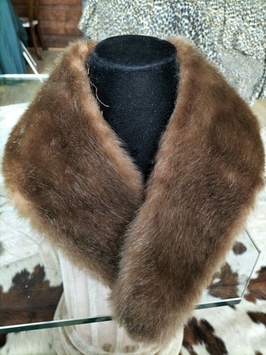 Lot de 3 Cols en fourrure véritable vintage | eBay