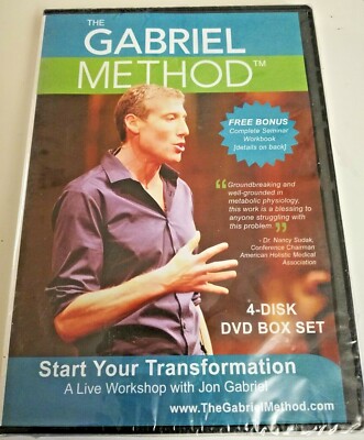 The Gabriel Method Start Your Life Transformation Fitness 4 Disk Box ...
