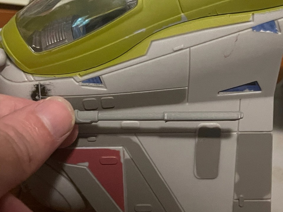 STAR WARS ROTS Kenner Hasbro Republic Gunship LAAT Tail Gun - Tail ...
