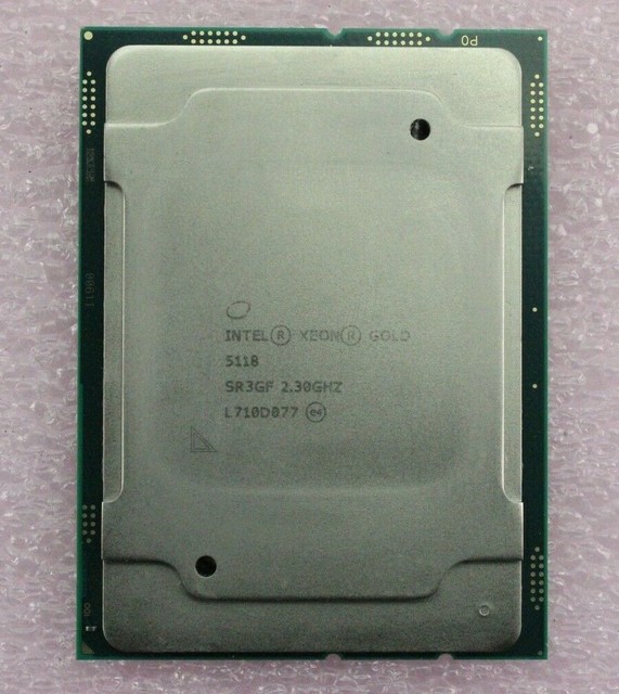 Intel Xeon Gold 5118 Sr3gf 2.3ghz CPU Processor for sale online | eBay