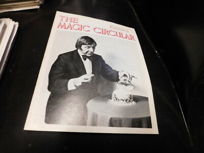 The Magic Circular Magazine of Magicians, Tricks & News 1977 March Jack ...