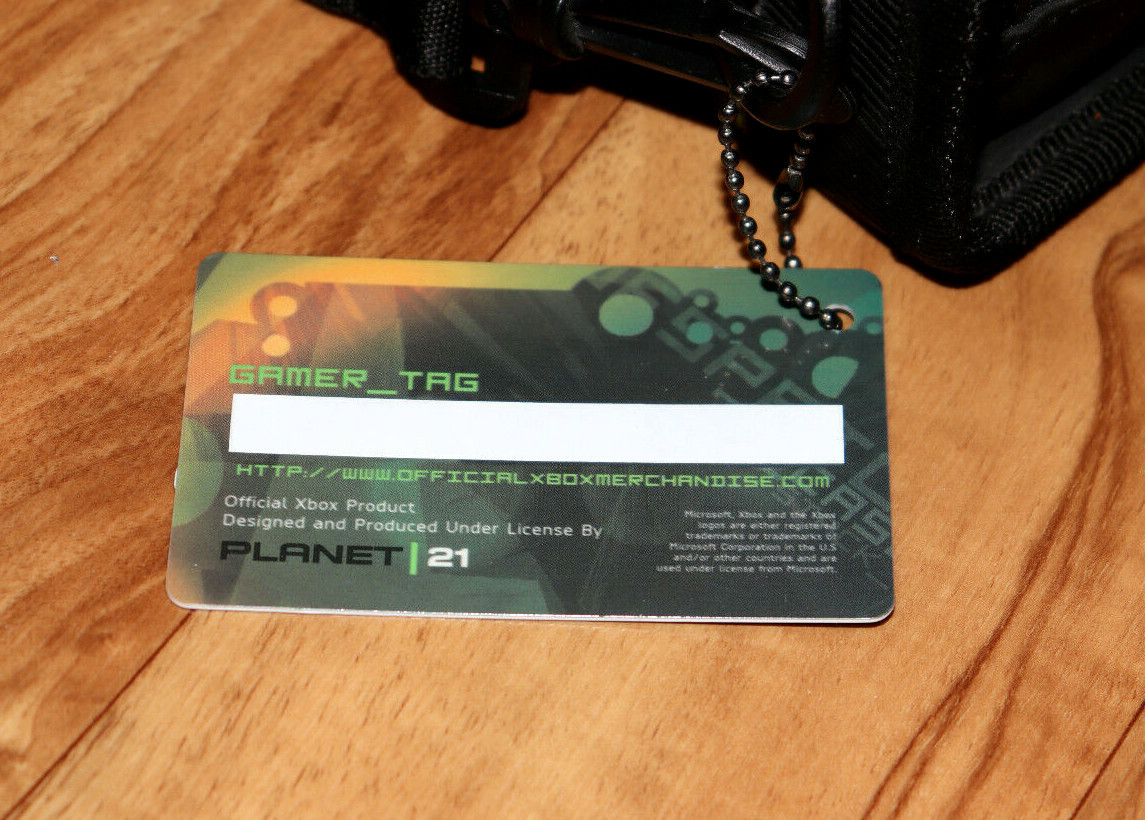 Old Vintage Xbox Bag / Pouch for Games with Gamer Tag Collectible for ...