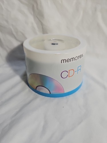 MEMOREX CD-R 50 PK pack Spindle 52X 700MB 80min Blank CD NEW & SEALED ...