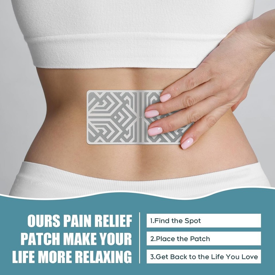 Reusable Pain Patch, for Sore Muscle Relief - Pain Relief Patches for ...