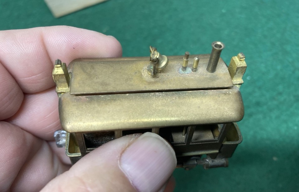 Vintage Ken Kidder Brass Railroad Models Steam Dummy 0-4-0 Stock #3526 ...