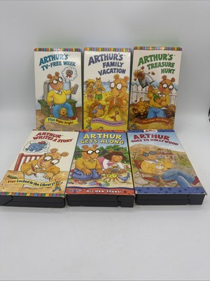 Arthur Marc Brown VHS Lot of 6 PBS WGBH Random House | eBay