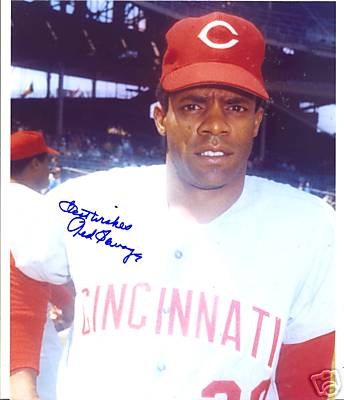 TED SAVAGE CINCINNATI REDS SIGNED 8X10 PHOTO W/COA | eBay