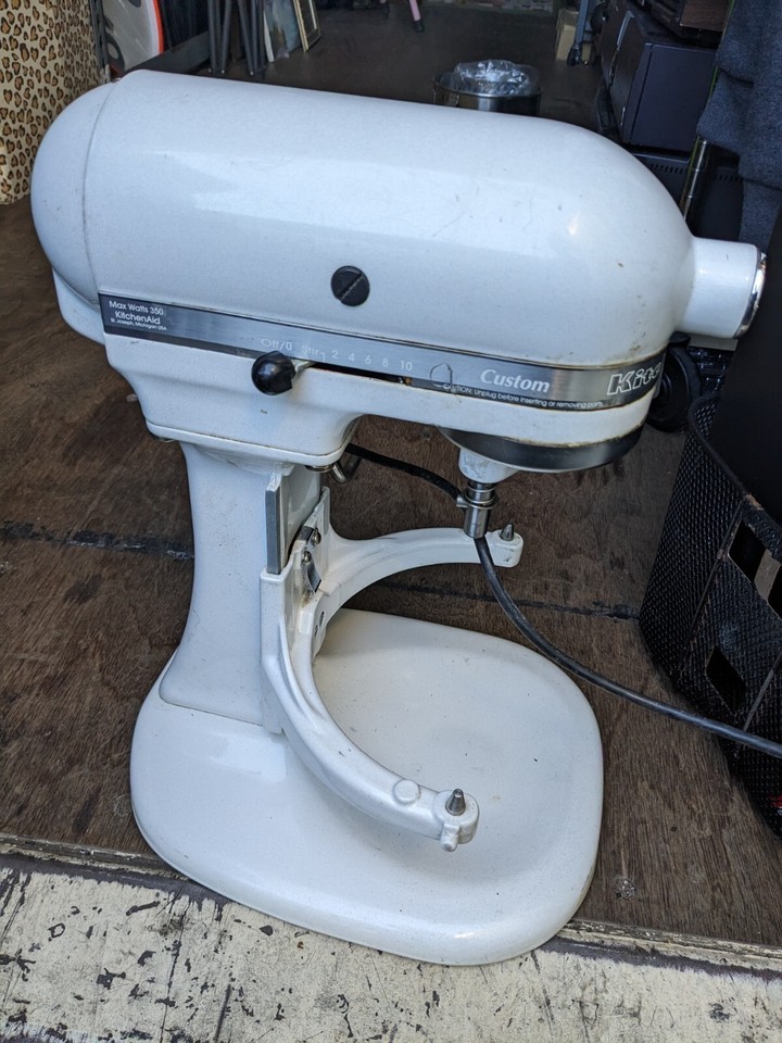 KitchenAid K5SS White Heavy Duty Series 5qt Lift Stand Mixer W Bowl ...