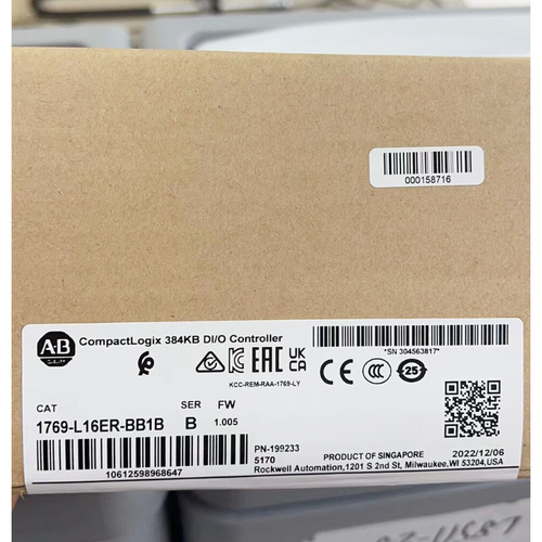 Allen Bradley 1769-L16ER-BB1B Ser.B CompactLogix L16 384KB Ctlr Sealed ...