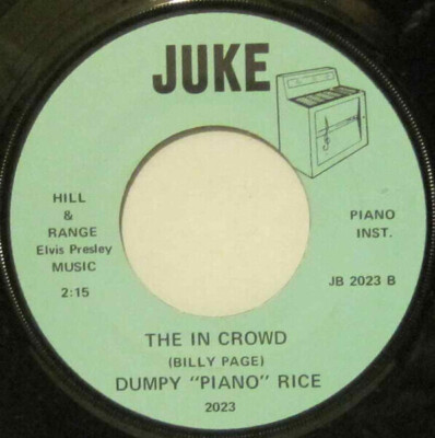 Denzil Dumpy Rice Cross Country Drive / The In Crowd Vinyl Single 7inch ...