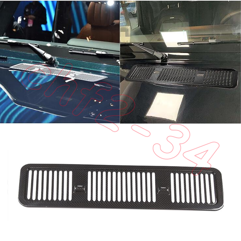 For Benz G-class G500 G63 AMG Dry Carbon Fiber Front hood air outlet ...