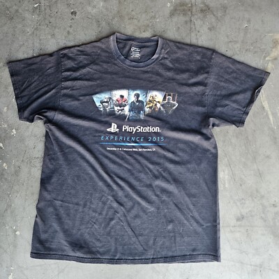 Playstation Promo Tee Shirt Sz XL | eBay