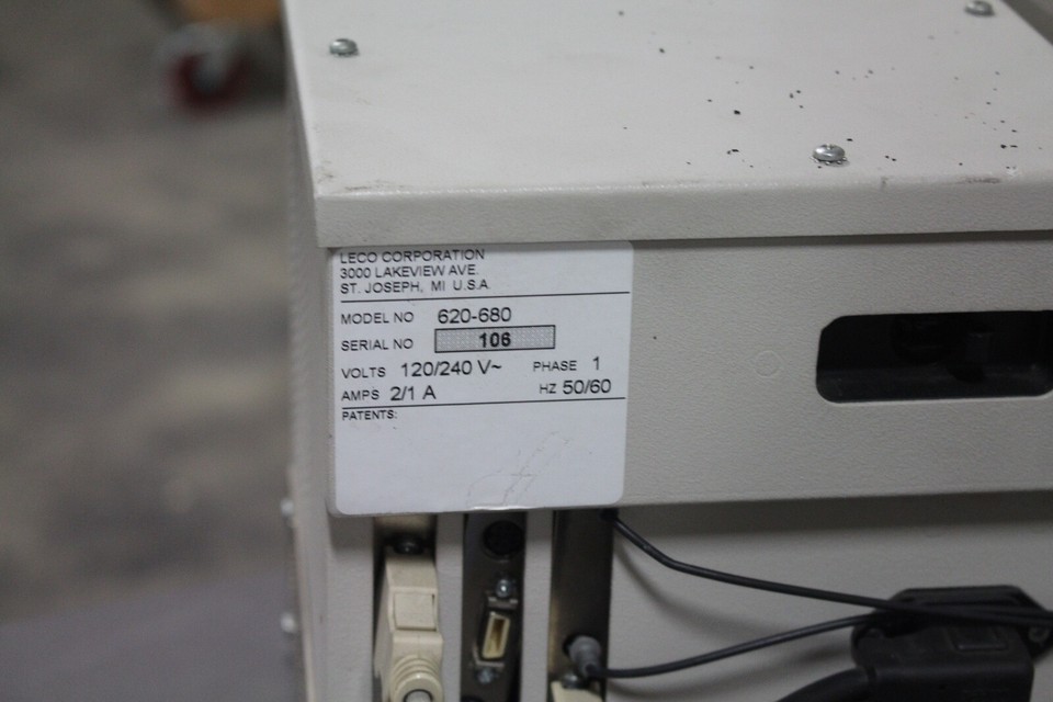 LECO GDS-750A Glow Discharge Atomic Emission Spectrometer Metal Test | eBay