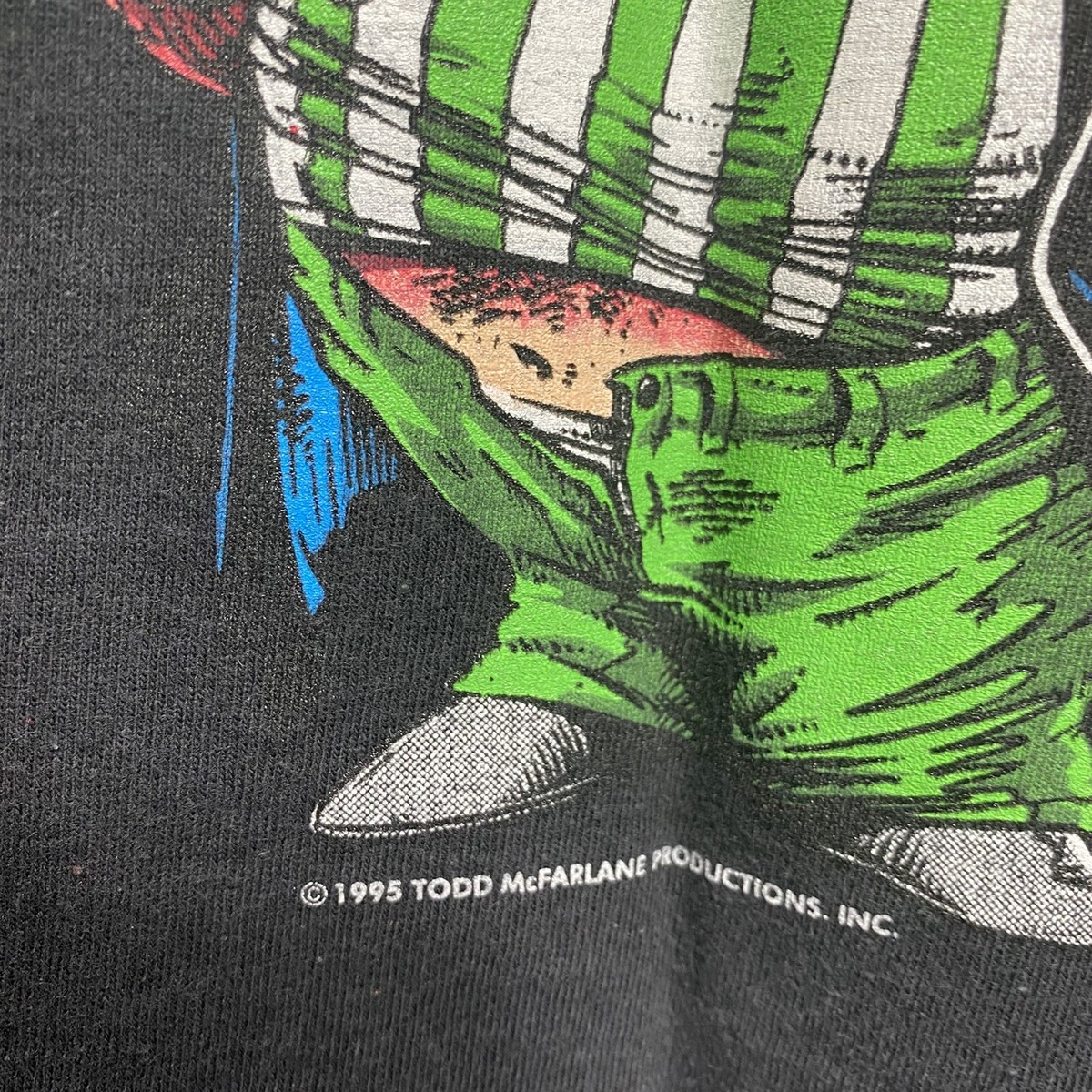 Vintage Violator Spawn 1995 Comic T-Shirt (Size Large) Todd Vintage Violator Spawn 1995 Comic T-Shirt (Size Large) Todd