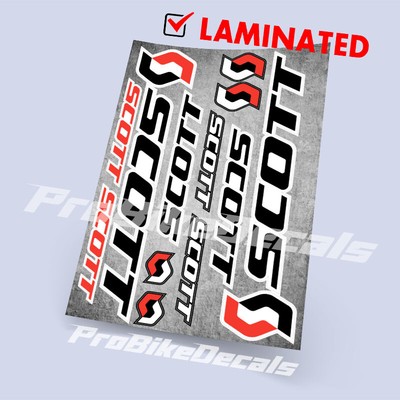 Decals, Stickers - Scott Decal - Nelo's Cycles