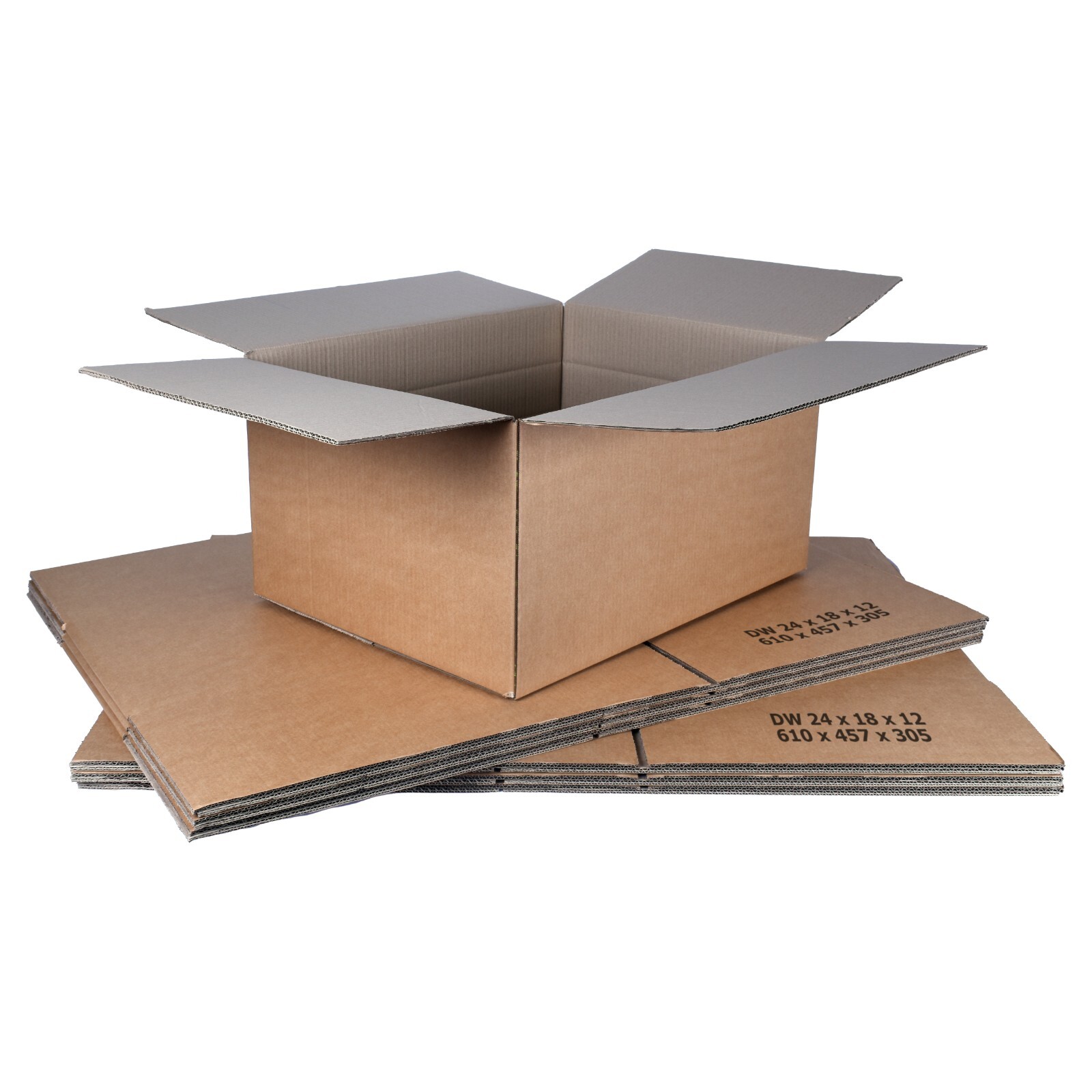 10 x DOUBLE WALL REMOVAL CARBOARD BOXES SHIPPING CARTONS 24x18x12" 24HR ...