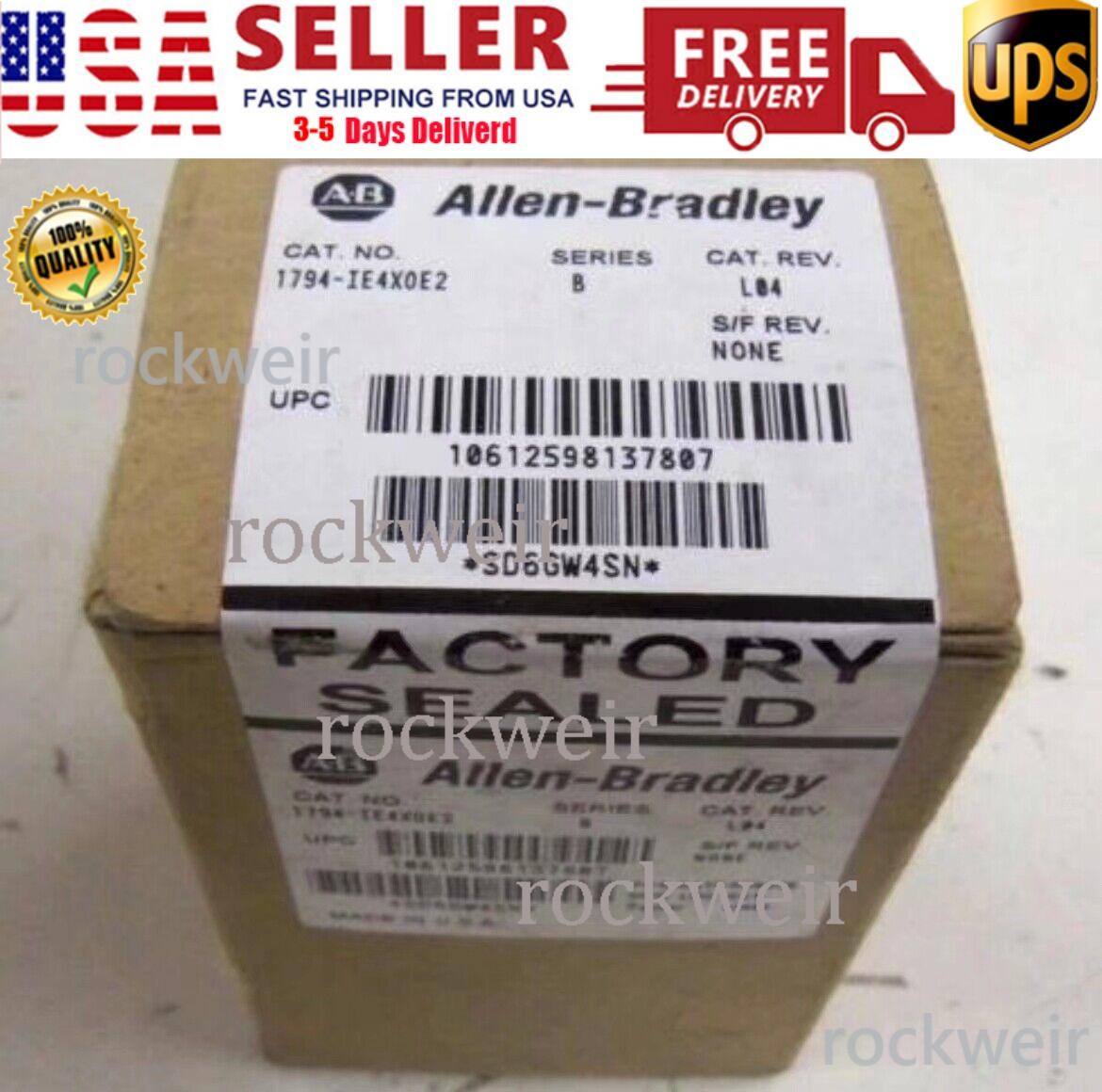 New Factory Sealed AB 1794-IE4XOE2 SER B Flex 4 Input 2 Output Analog ...