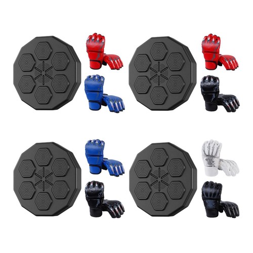 Machine de boxe, tampon de frappe avec gants de boxe, léger, facile à ...