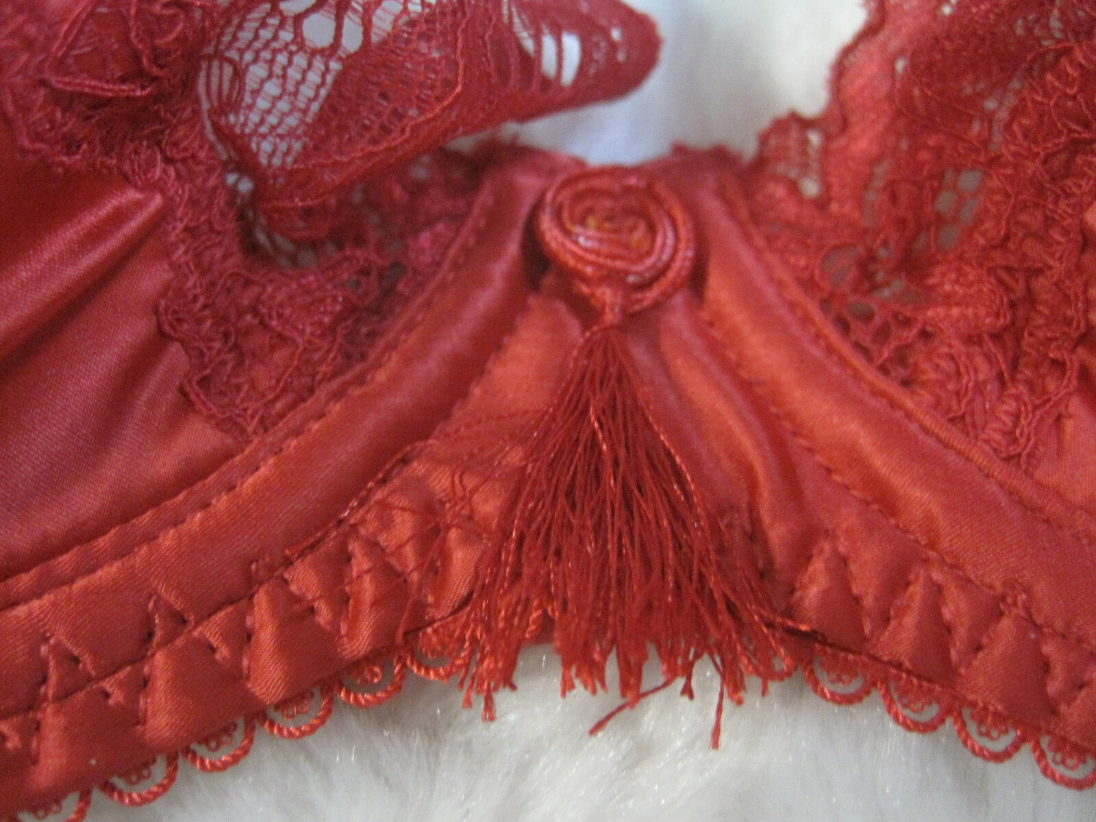 DITA VON TEESE LIPSTICK RED STARLIFT BRA SIZE 10C BNWOT | eBay