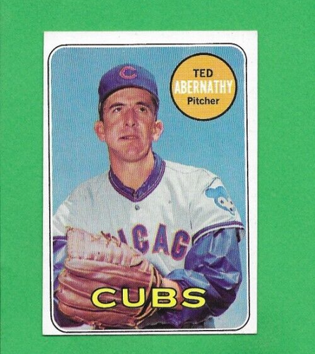 1969 TOPPS #483 TED ABERNATHY CUBS NR-MINT | eBay