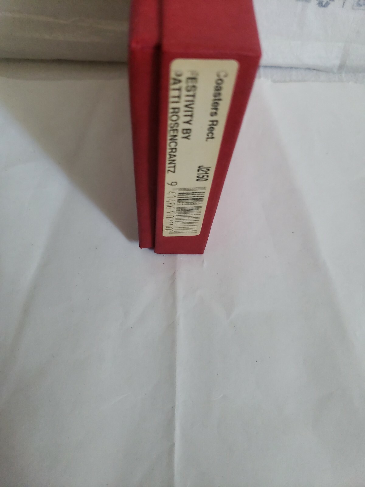 Box of 6 Jason Coasters.Festivities by Patti Rosencrantz. | eBay