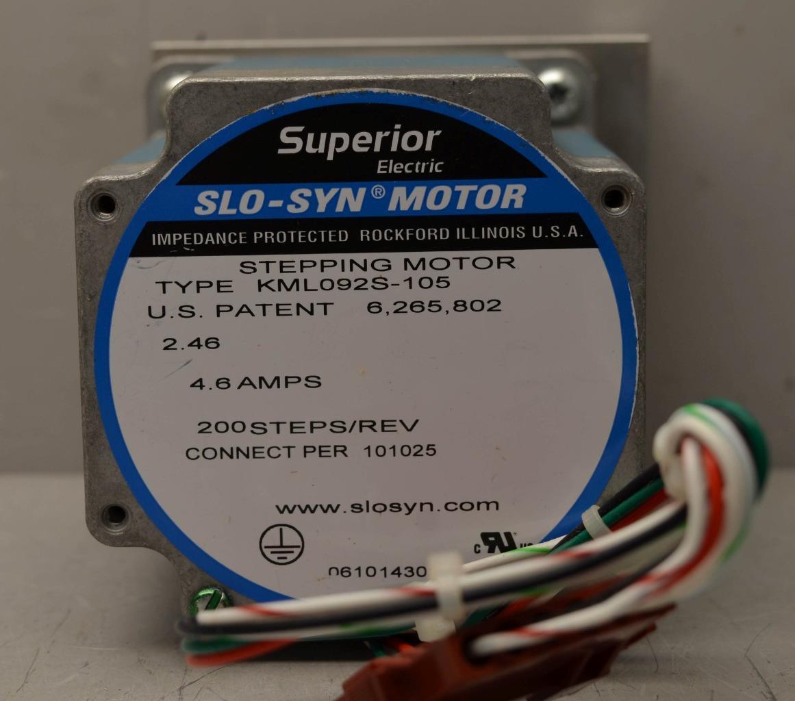 Superior Electric Slo-Syn Stepping Motor Model KML092S-105 ++ | eBay