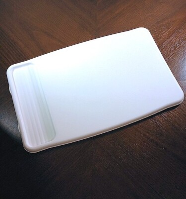 Vintage Tupperware White Cutting Board #3199A / Flip for a Serving Tray ...