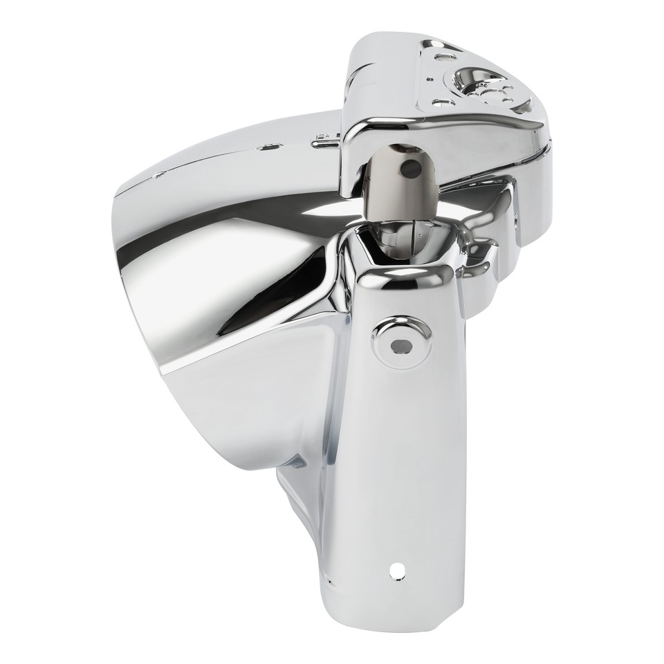 Chrome 7" Round Headlight Nacelle Cover Fit For Harley Road King FLHR ...