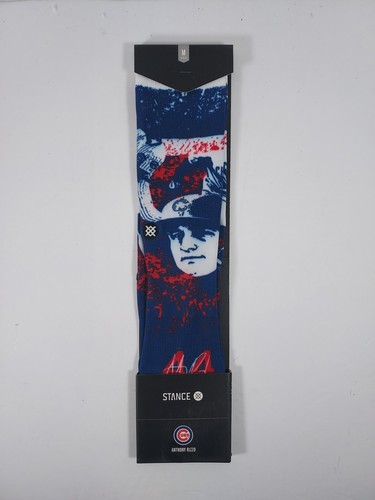 STANCE NEW Mens Anthony Rizzo Socks Blue Size Medium 6-8.5 New | eBay