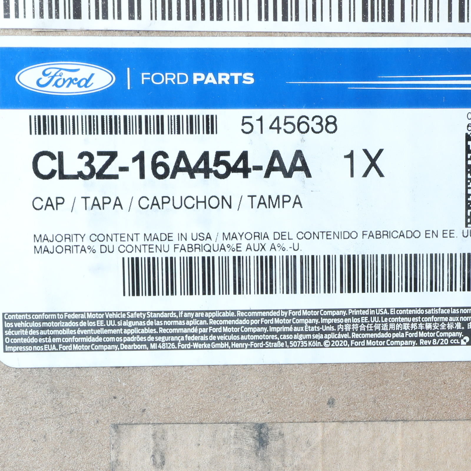 Ford OEM 12-14 F-150 Running Board-end Cap Left CL3Z16A454AA for sale ...