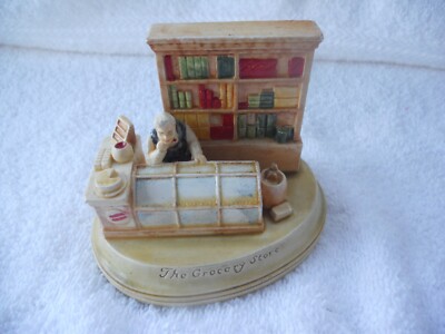 P.W. BASTON SEBASTIAN HAND PAINTED MINIATURE, THE GROCERY STORE, 1960 ...
