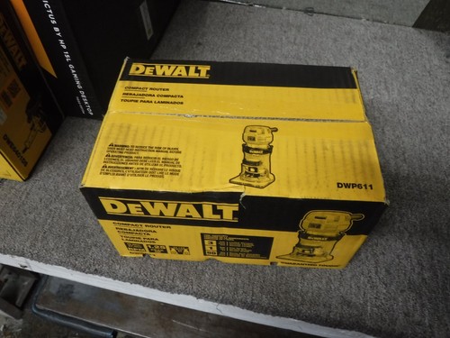 *NEW* Dewalt 7 Amp Corded 1-1/4 HP Compact Router, DWP611 885911191838 ...