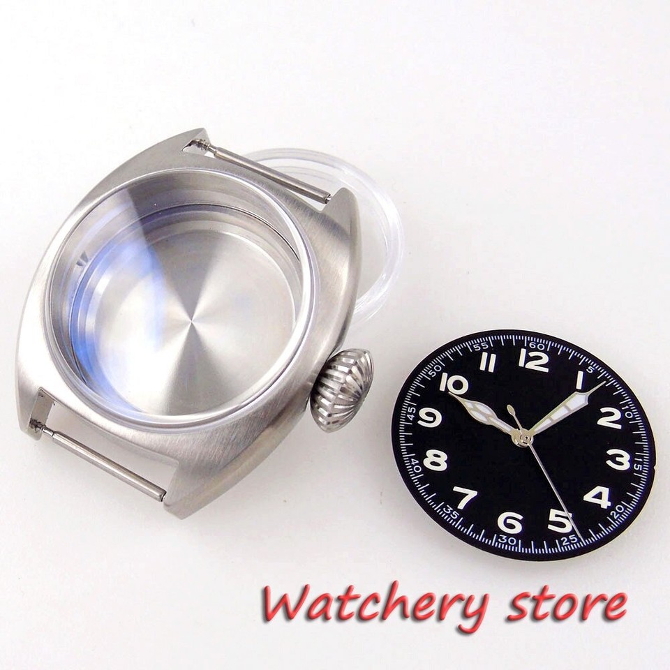 36mm Brushed Double Dome AR Sapphire Crystals 200M NH35A Diver Watch ...