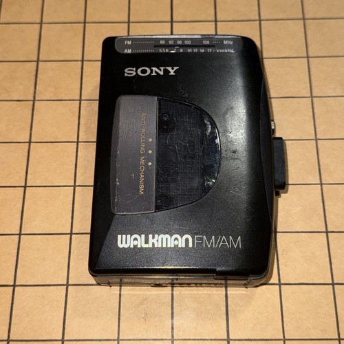 Sony WM-FX10 Cassette Player FM/AM Radio - FOR PARTS ONLY - NOT TESTED ...