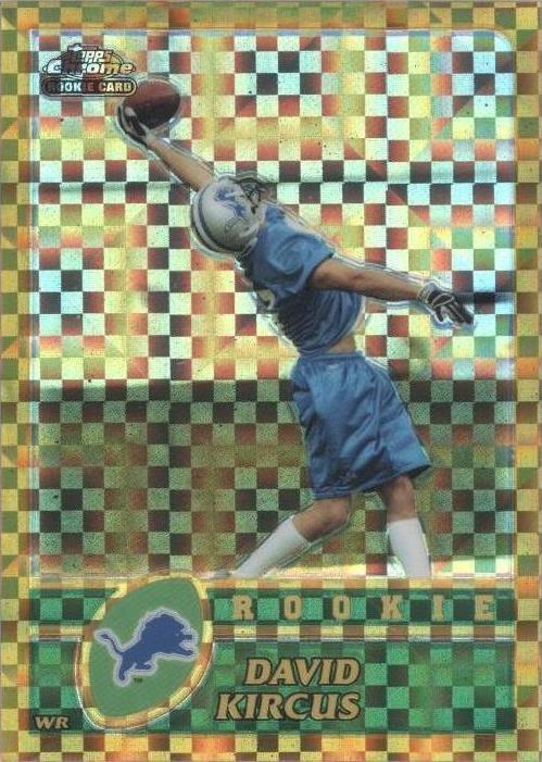2003 Topps Chrome - Rookie David Kircus #255 Gold X-Fractor /101 (RC ...