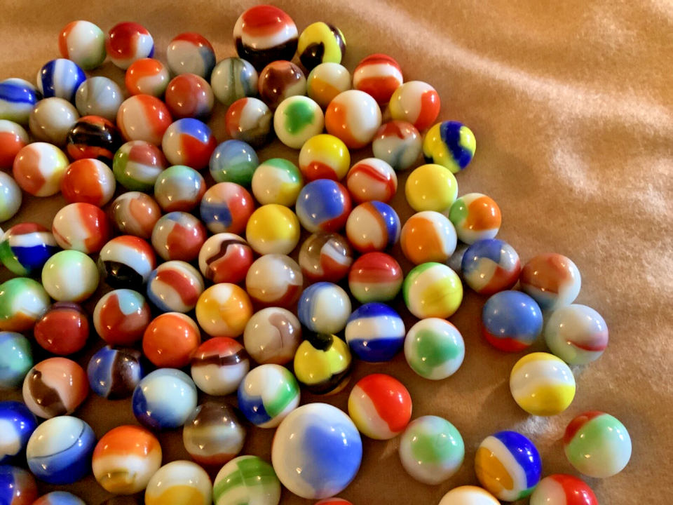 Vitro Marble King Marbles Lot, Vintage, Some Real Beauties! | eBay
