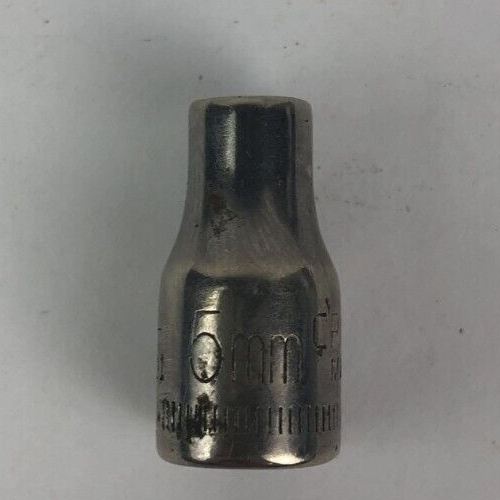 Craftsman 5mm 6 Point Shallow 1/4" Drive Socket Inverted G 43501 Made ...