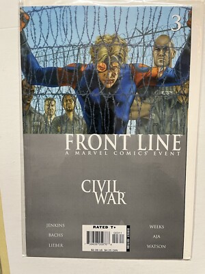 Front Line Civil War #3 NM Marvel Comics 2006 Prison Cover | eBay