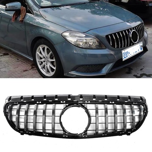 Car Front Bumper Grille GT For Mercedes Benz B Class W246 2015 2016 ...