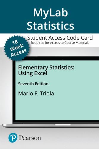 MyLab Statistics with Pearson EText for Elementary Statistics Using ...
