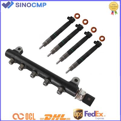 D34 Engine Fuel System Kit-Fuel Injector 7261663 Common Rail 7256757 ...