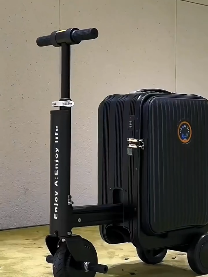20" Rideable Smart Suitcase – Electric Travel Luggage with TSA Lock ...