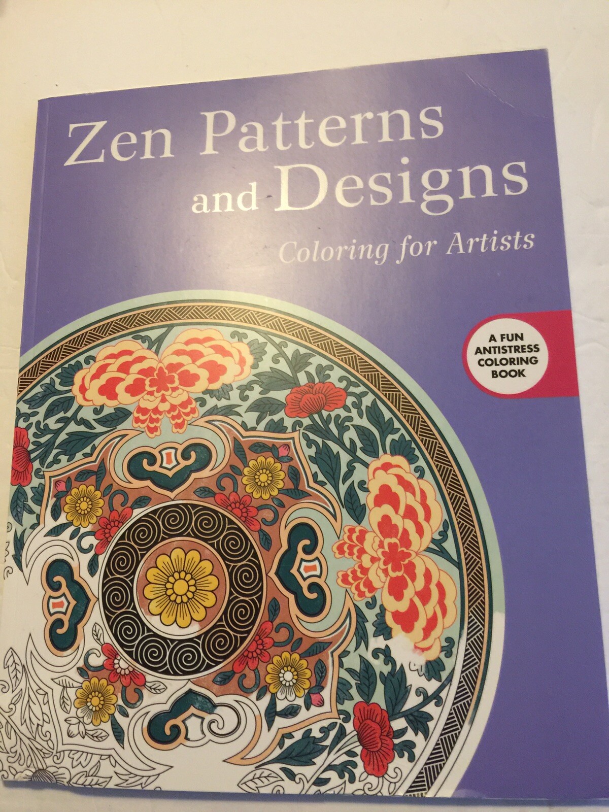 Zen Patterns And Designs Coloring For Artists Book | eBay