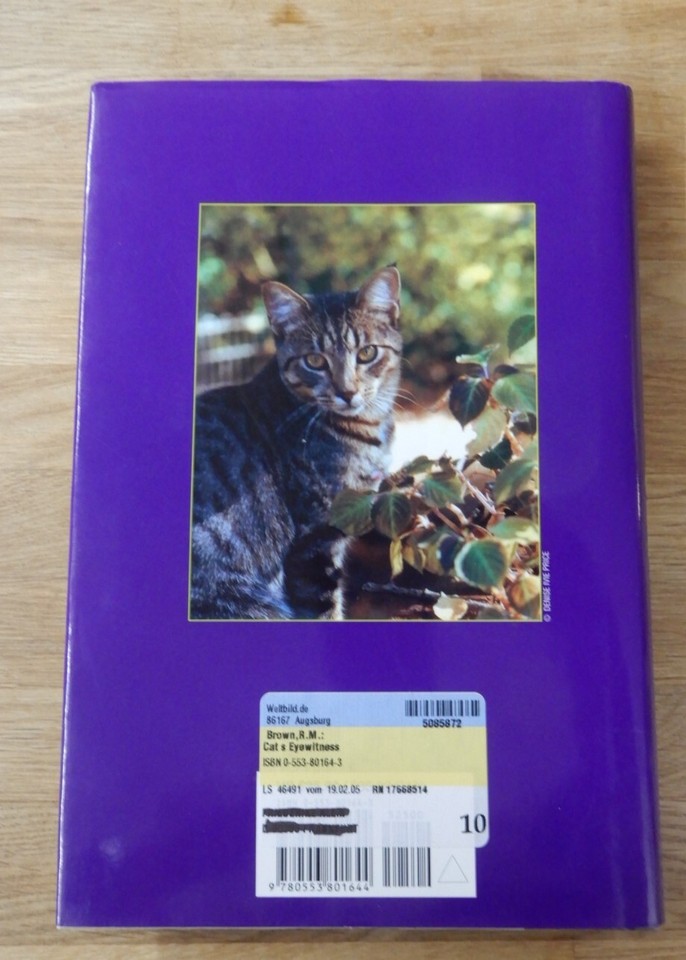 Katzen Krimi, 2005, EN, Rita Mae Brown & Sneaky Pie Brown: Cat's ...