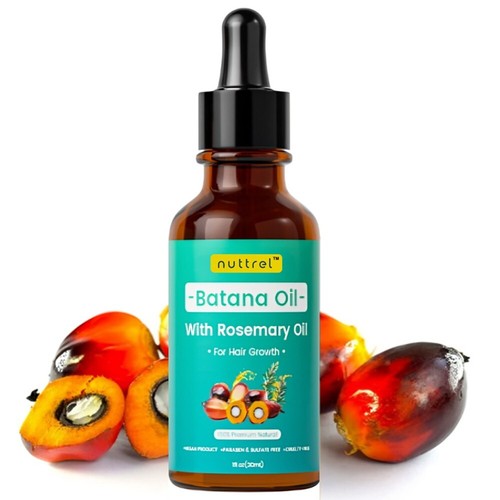 100% Pure Raw Botana Oil for Hair Growth - Dr. Sebi Batana Oil from ...