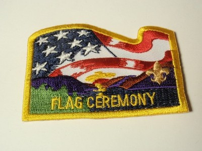 Flag Ceremony BSA Patch | eBay